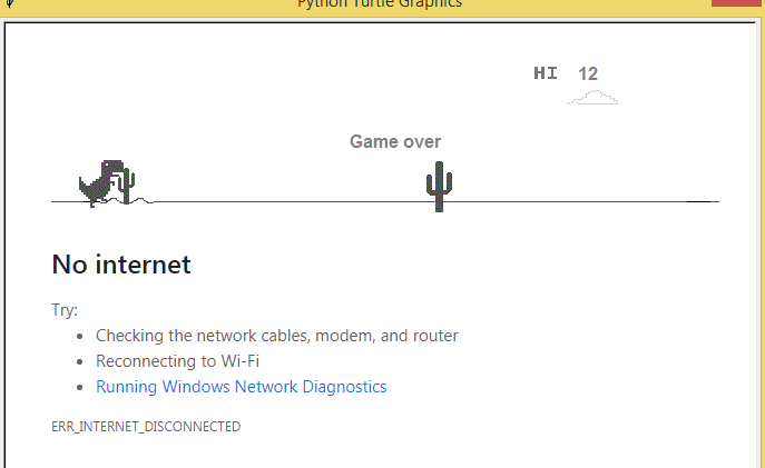 Dino Clone Game Using Turtle In Python Free Source Code Sourcecodester